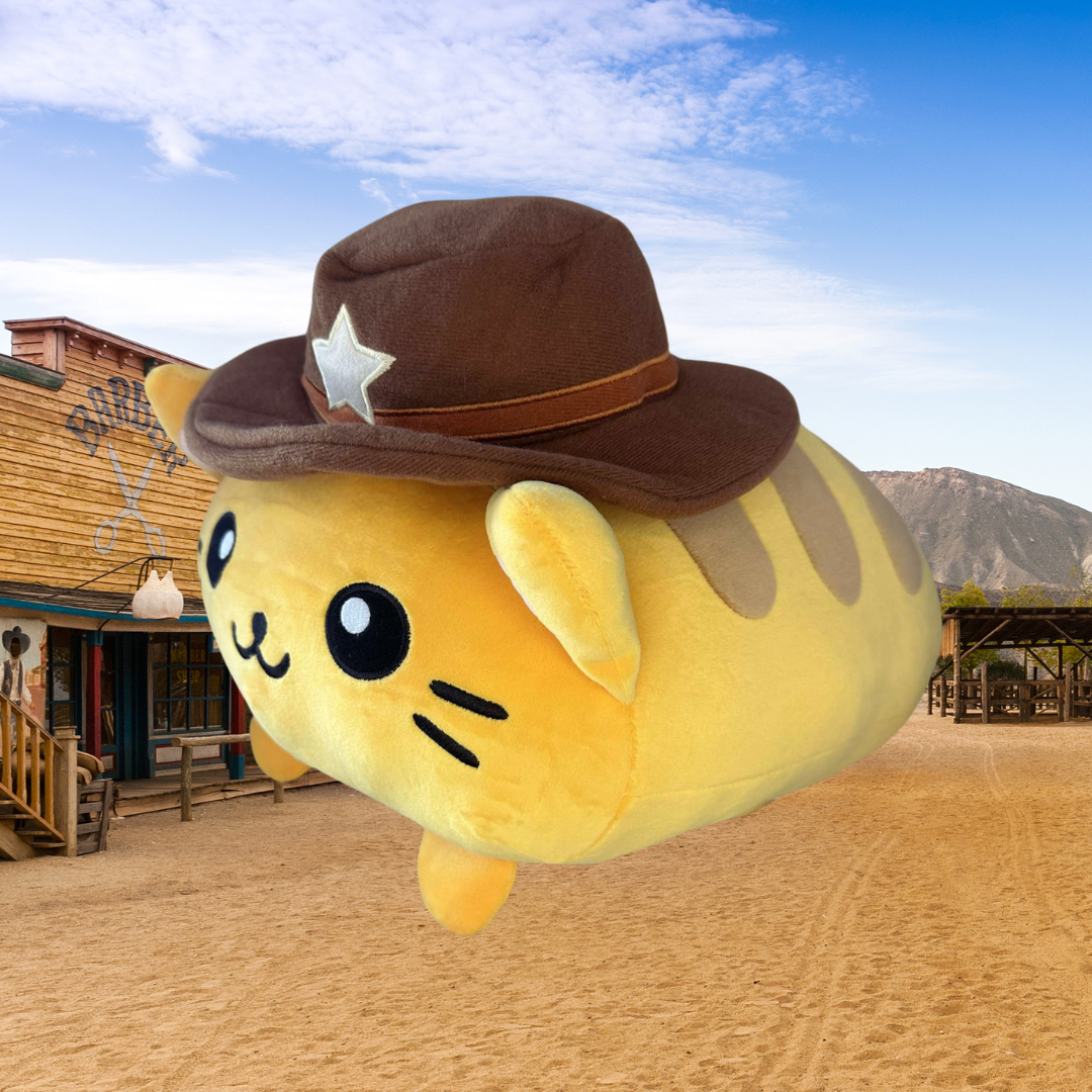 Cowboy Cat Plushie – The Cowboy Cat Saloon